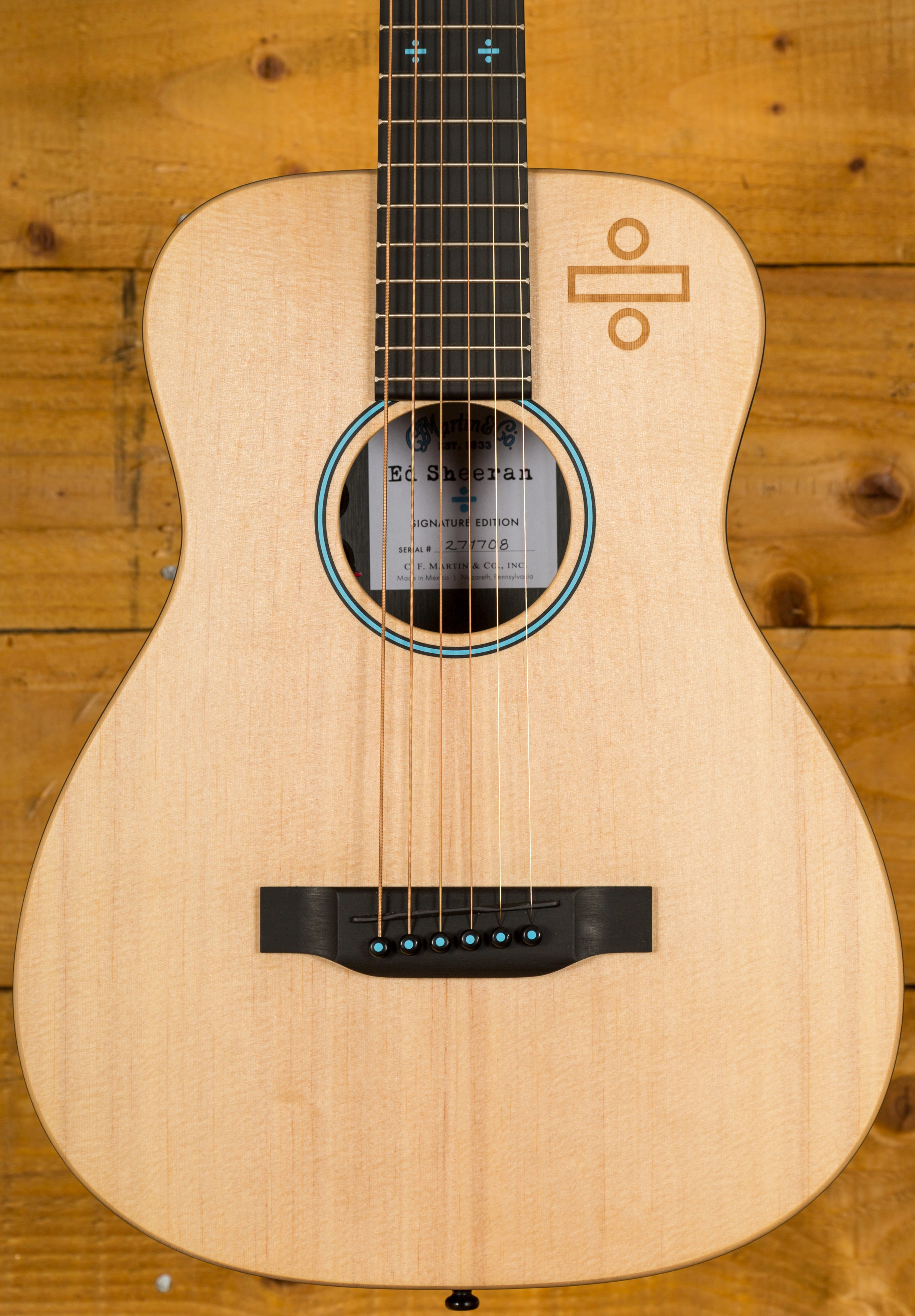 CF Martin Ed Sheeran Divide Signature Edition - Peach Guitars