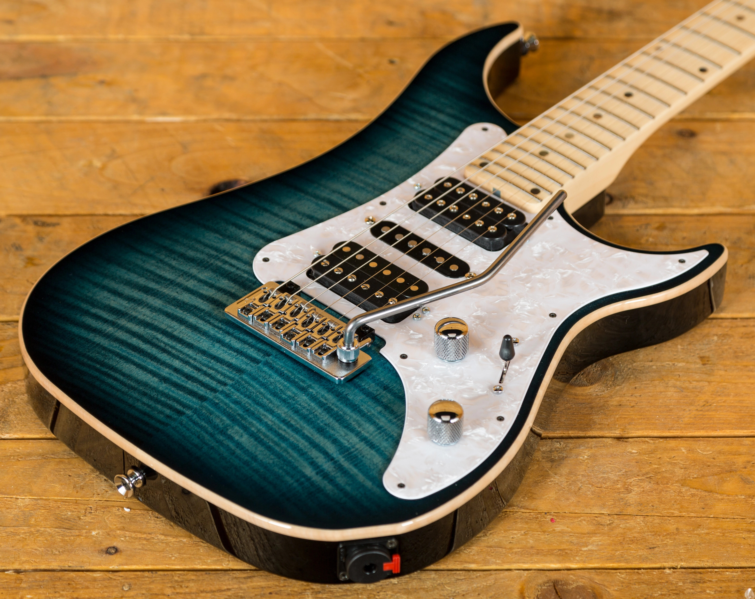 Vigier Excalibur Special HSH Tremolo Mysterious Blue - Peach Guitars